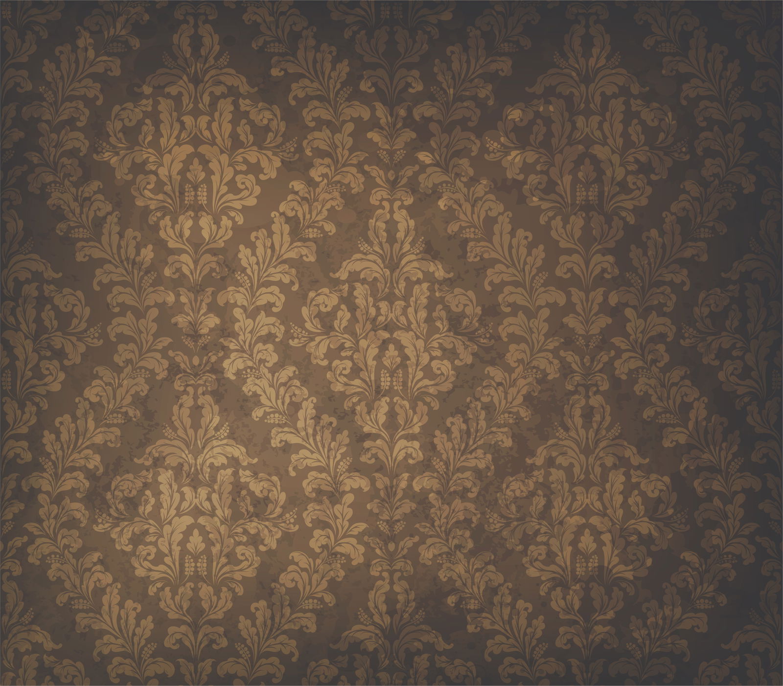 Striking Illustration Vector: Grunge Damask Background Vector ...