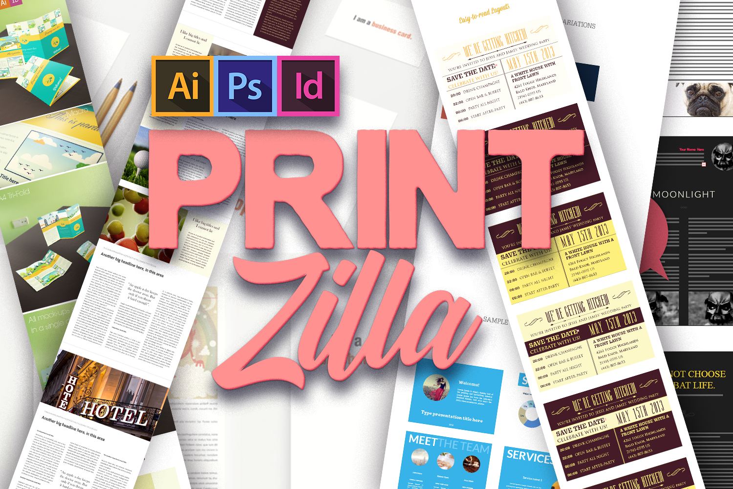 The Super Premium Print Templates Bundle