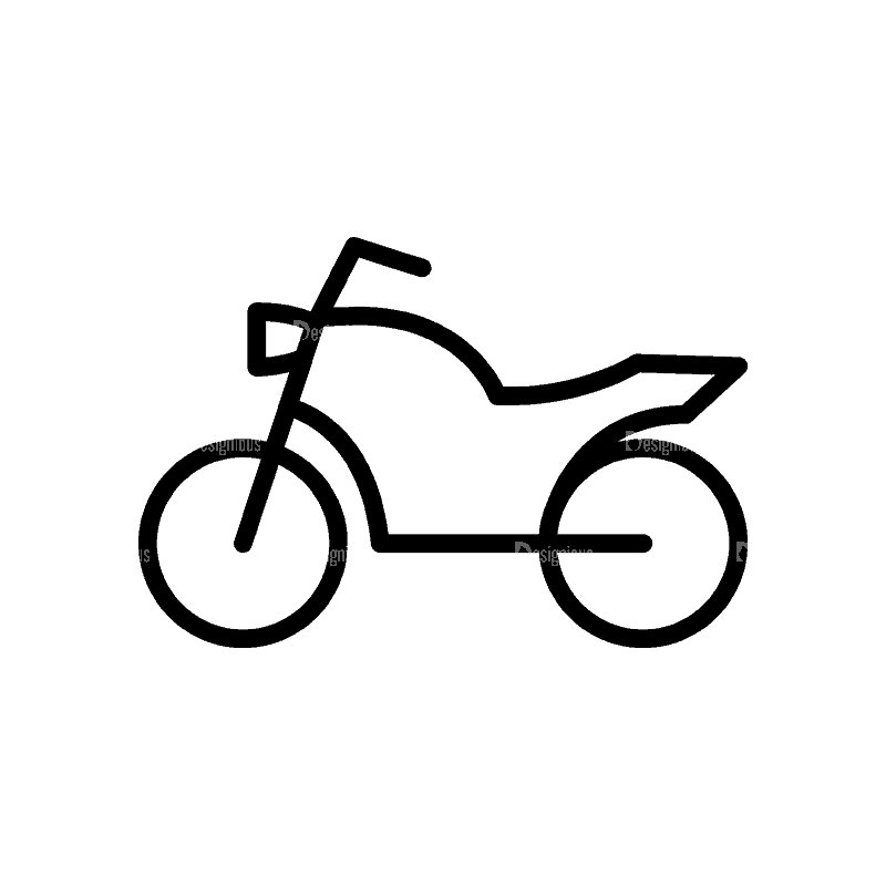 Travel Icons Set 4 Motorcycle Svg & Png Clipart | Designious