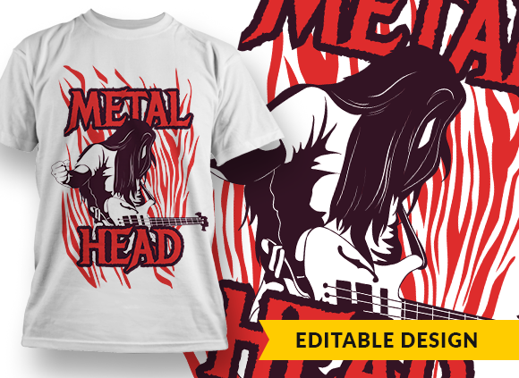 Metalhead T-shirt Design