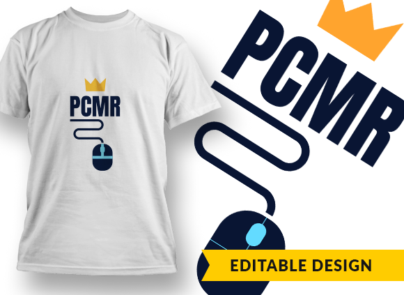 PC Master Race T-shirt Design