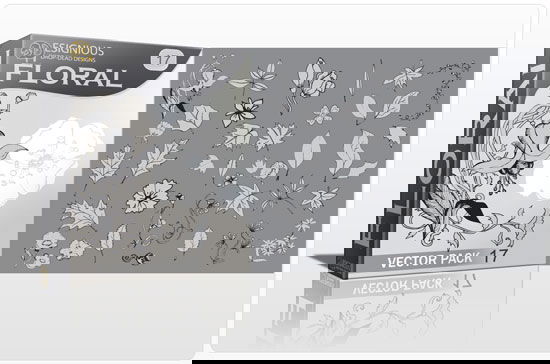 Floral vector pack 17