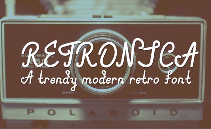 Retronica Font | Designious