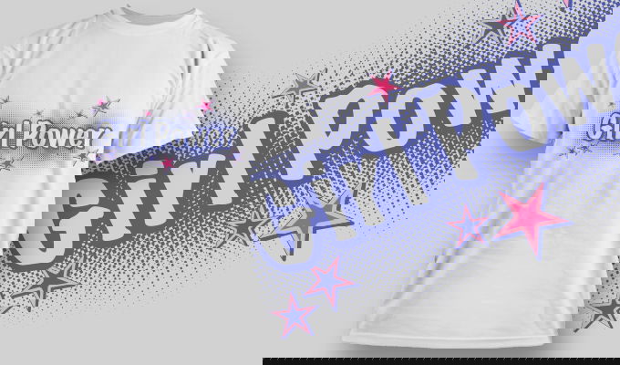 Girl Power T-shirt Design 1