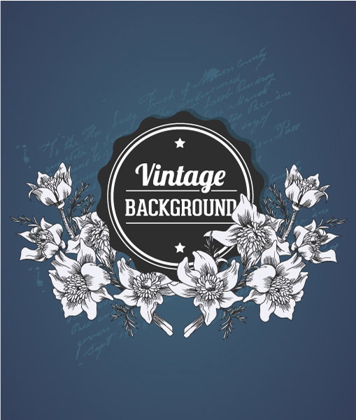 Rusty, Vintage, Spring Vector Artwork Vintage Vector Illustration ...