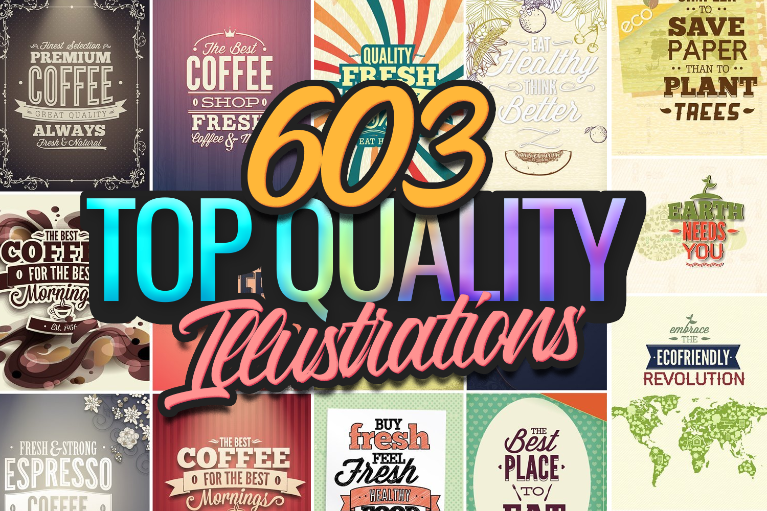630 Top-Quality Vector Illustrations