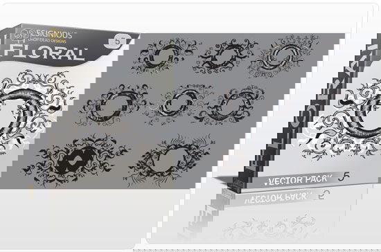 Floral vector pack 5