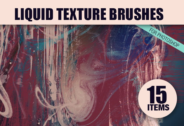 Liquid Photoshop Brushes Set 1