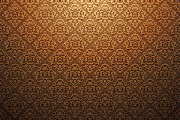 Banner, Victorian, Damask, Abstract-2 Vector Art Damask Web Banner ...