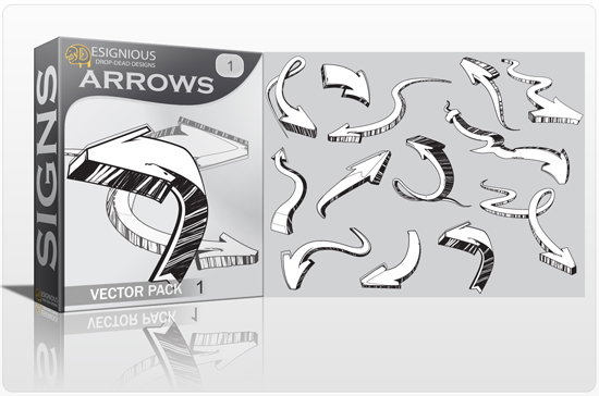 Arrows vector pack