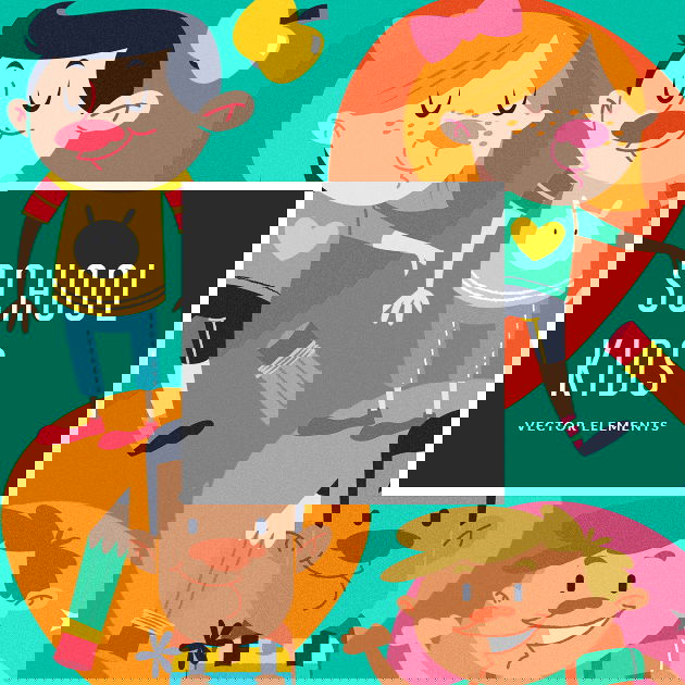 Illustrated Kids | Vector Pack