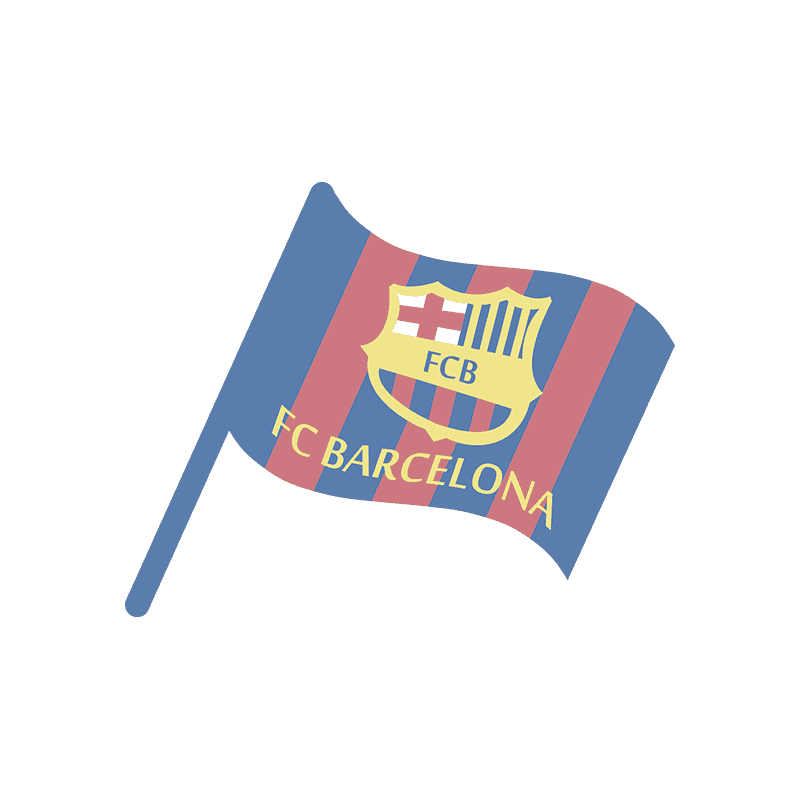 Barcelona Vector Flag | Designious