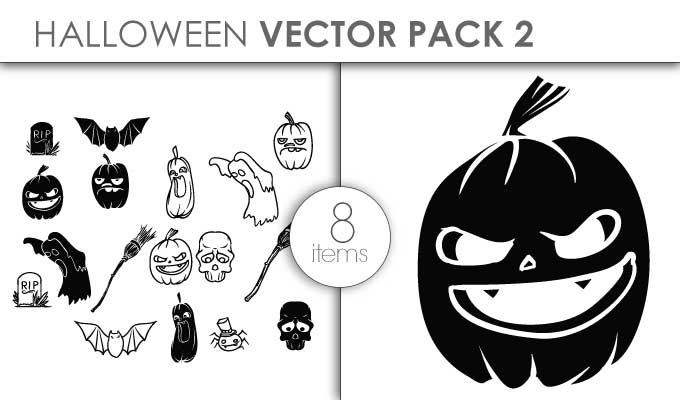 Vector Halloween Pack 2 | Designious
