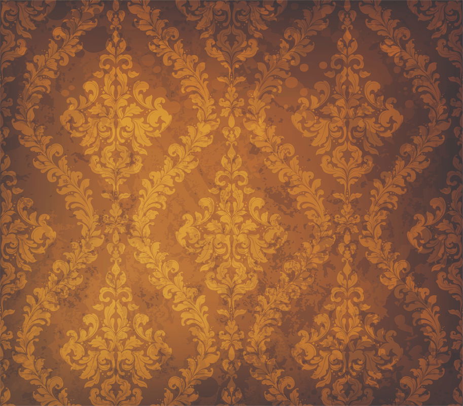Awesome Vector Vector Image: Grunge Damask Background Vector Image ...