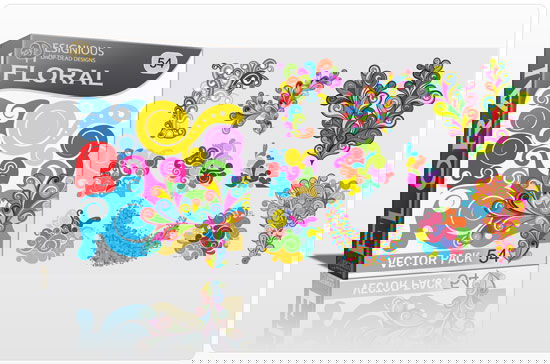 Floral vector pack 54